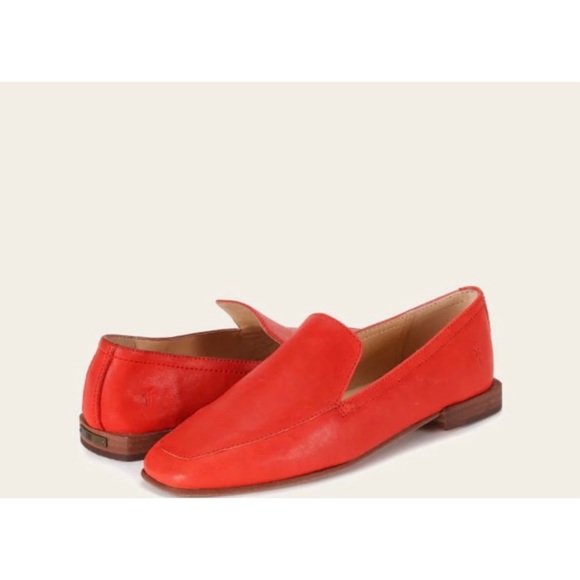 Frye | Shoes | Frye Claire Venetian Red Loafers | Poshmark
